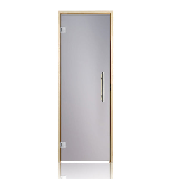 Prosaunas Aspen Frame, Prehung Tinted Glass Sauna Door 24x73 (Left Sil ...