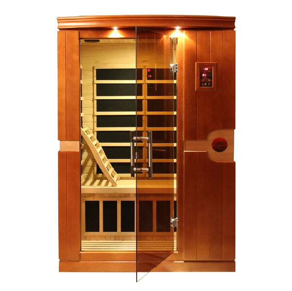 Dynamic Saunas Venice Elite 2-Person Ultra-Low EMF FAR Infrared Sauna – Select Saunas