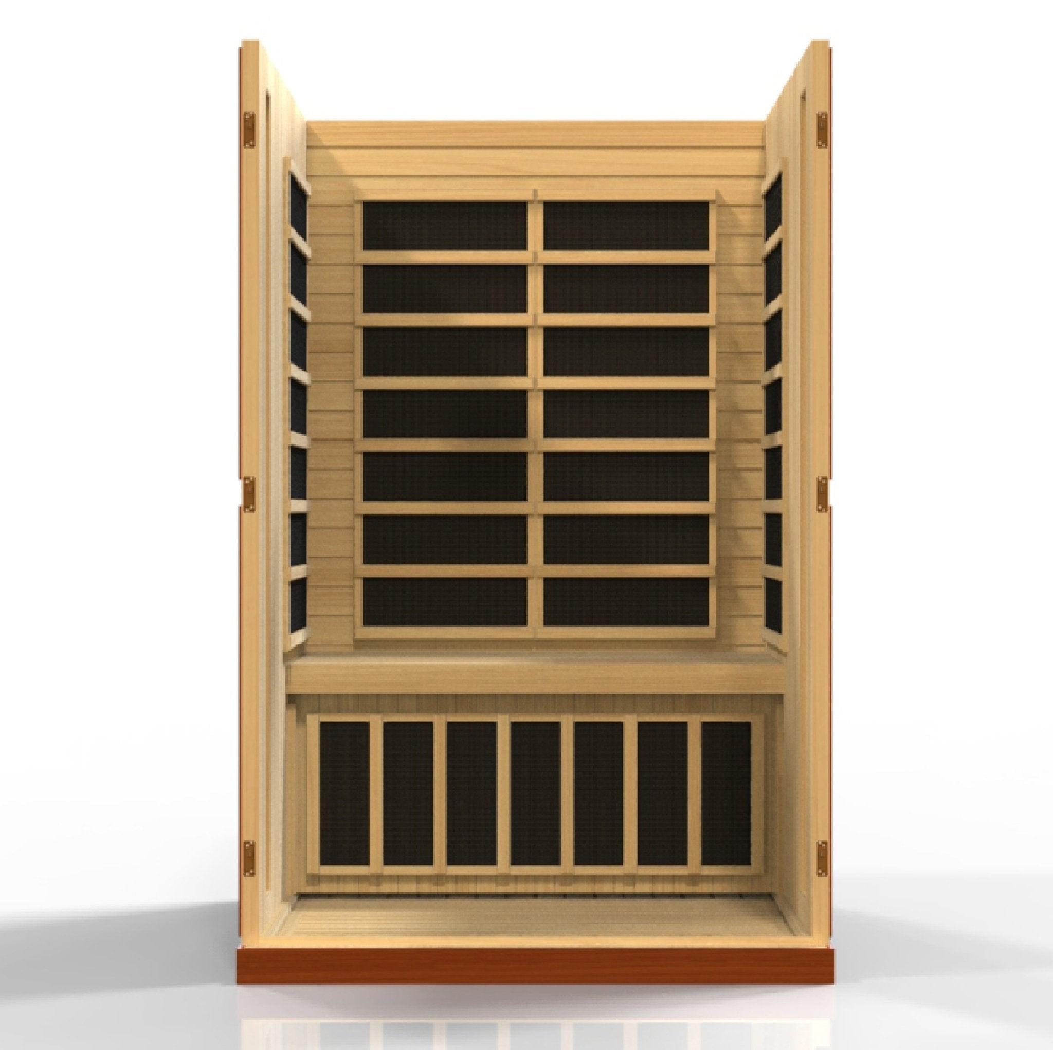 Dynamic Saunas "Vittoria" 2-Person Low EMF FAR Infrared Sauna – Select Saunas