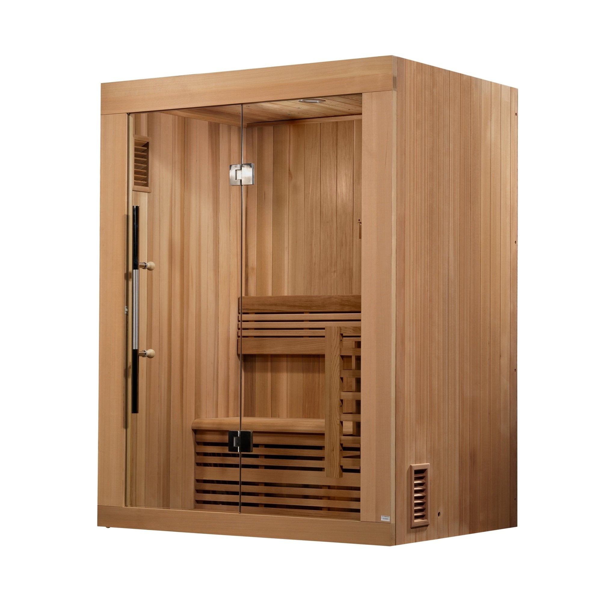Golden Designs "Sundsvall" Edition 2 Person Traditional Indoor Sauna ( – Select Saunas